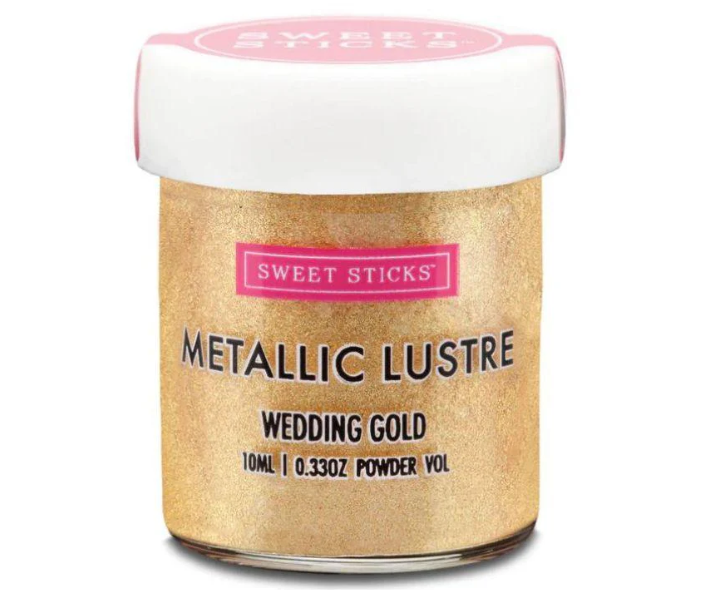 Metallic Lustre Powder Wedding Gold – Buttercream NZ