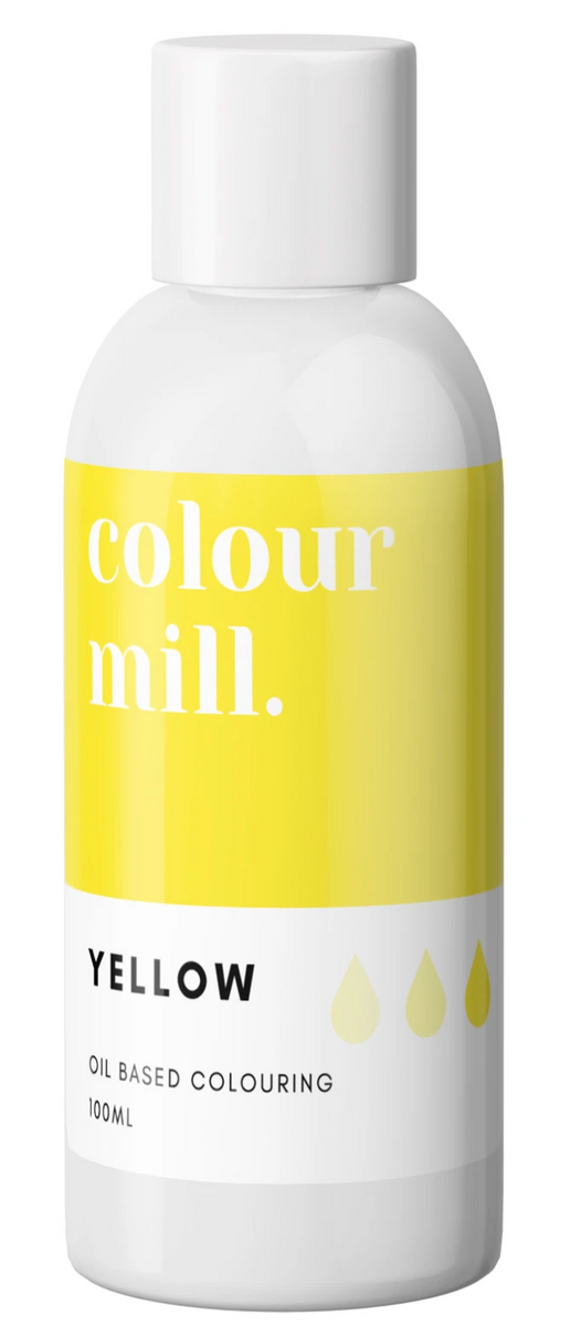 Colour Mill Oil Based Colouring 100ml Yellow – Buttercream NZ